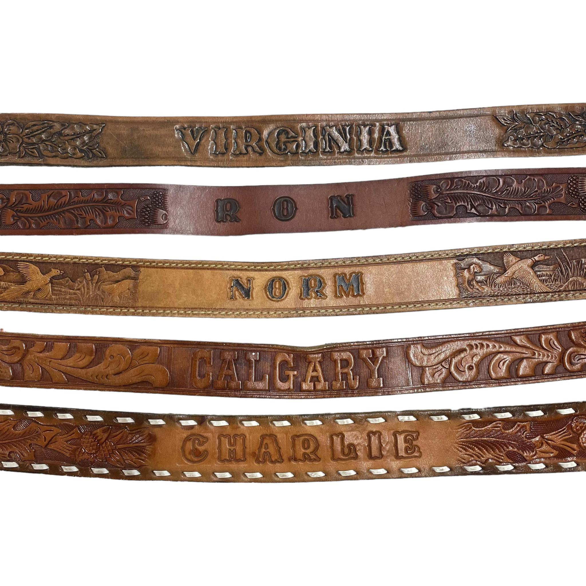 Vintage Name Belts – Canty Boots