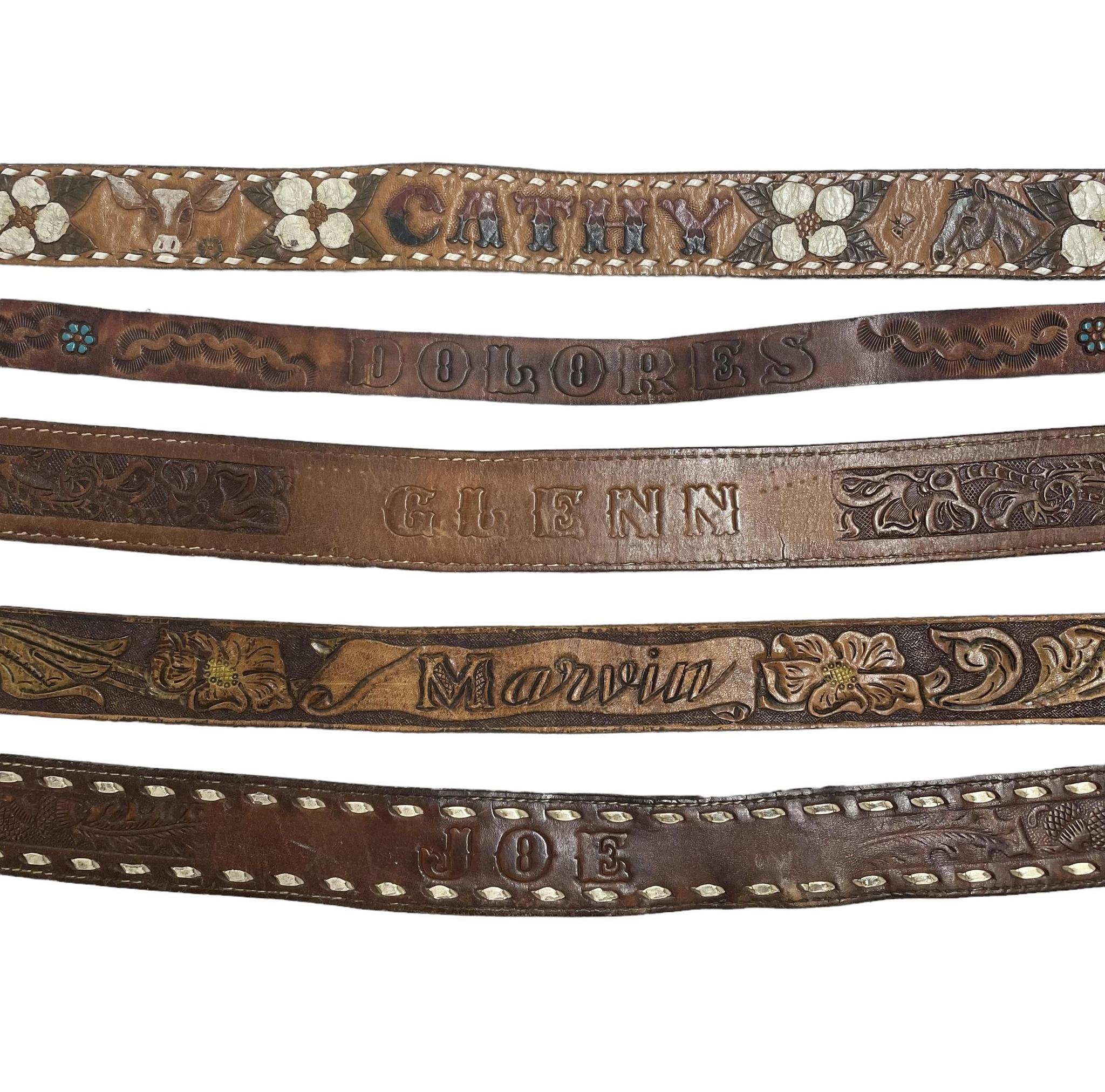 Vintage Name Belts – Canty Boots