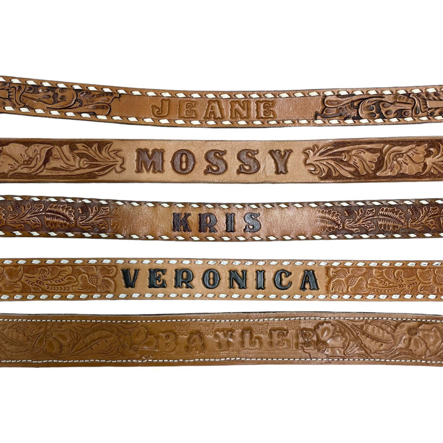 Vintage Name Belts – Canty Boots