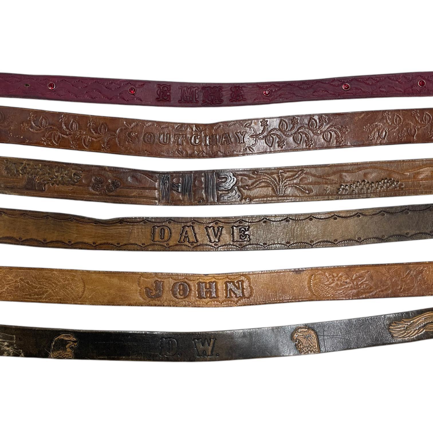 Vintage Name Belts – Canty Boots